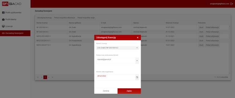 Manager GACAD - GACAD